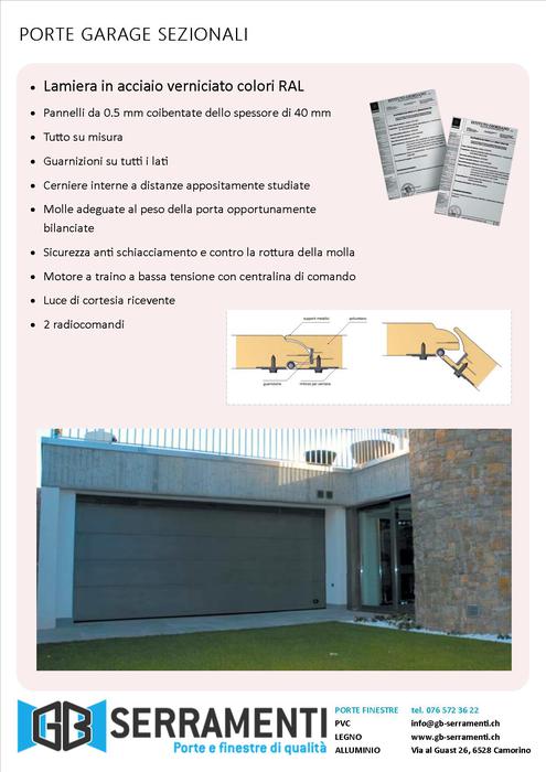 Porte Garage :: GB-serramenti